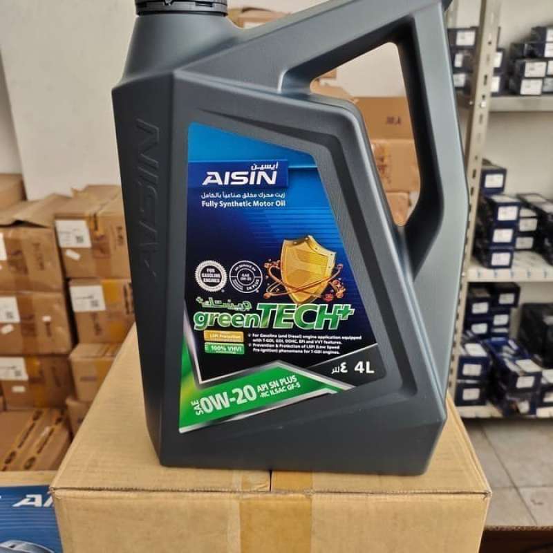 Promo Oli Mesin 0w 20 Aisin Dan Filter Oli Jazz Brio City Accord C-1821 Diskon 33% Di Seller ...