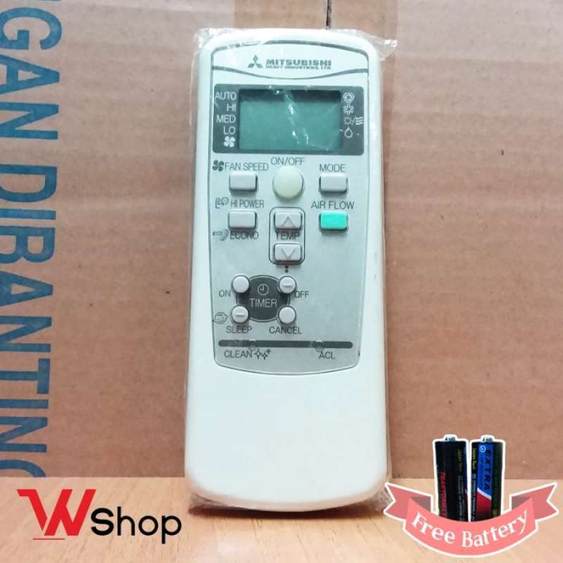 Promo Remot/remote Ac Mitsubishi - Ori/original - Air Conditioner ...