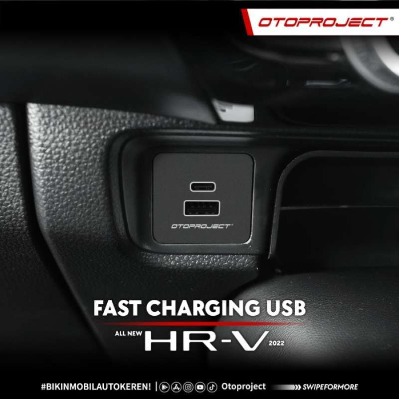 Promo Otoproject - Fast Charging Usb All New Hrv 2022 Diskon 1% Di ...