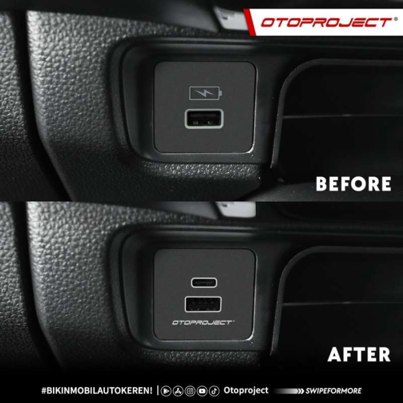 Promo Otoproject - Fast Charging Usb All New Hrv 2022 Diskon 1% Di ...