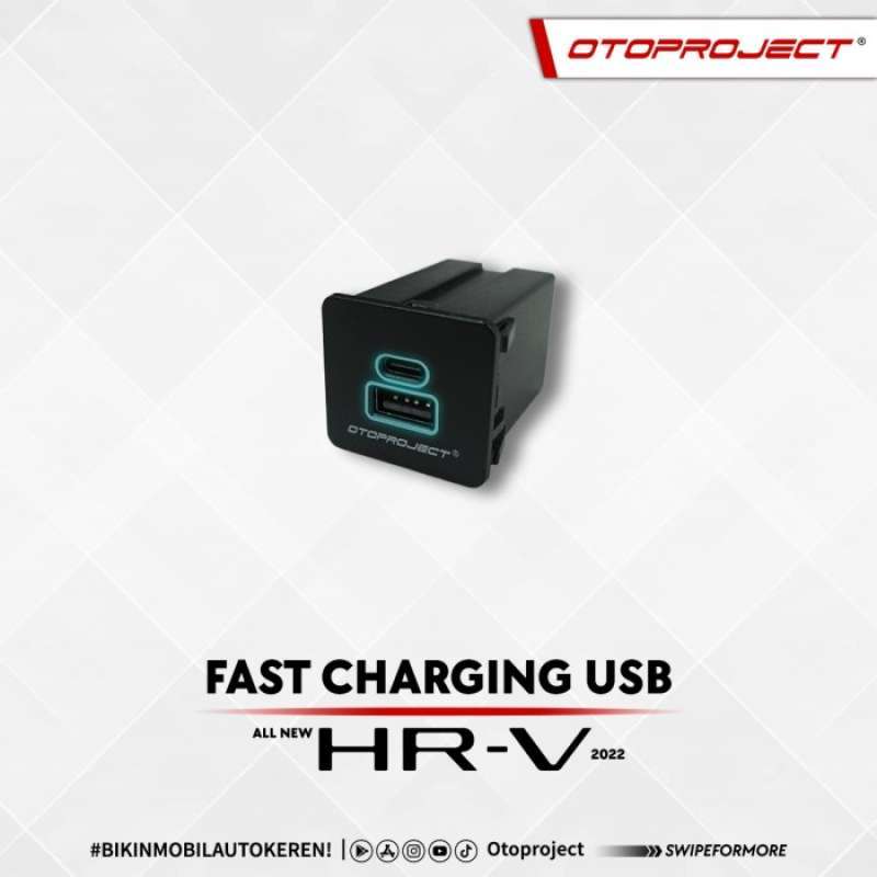 Promo Otoproject - Fast Charging Usb All New Hrv 2022 Diskon 1% Di Seller Otoproject Official ...