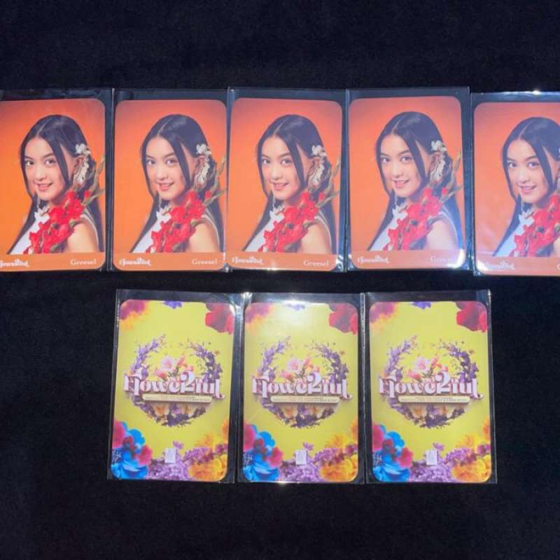 Jual Photocard Greesel Jkt48 Edisi Flowerful Official Di Seller Sunshop ...