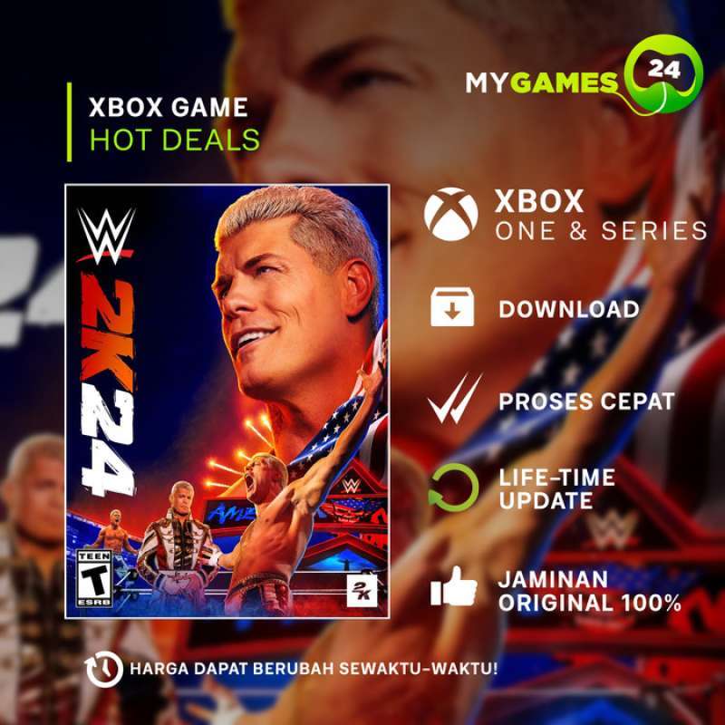 Jual Wwe 2k24 Xbox One Series X|s Redeem Di Seller Zenin - Cengkareng Timur, Kota Jakarta Barat ...