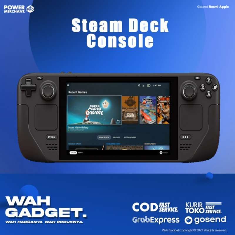 Jual Steam Deck 512gb 256gb 64gb Valve Handheld Gaming Console Original ...