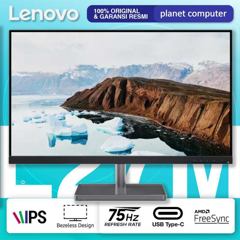 Jual Monitor Led Lenovo L27m-30 27 Ips 1080p Vga Hdmi Usb-c 75w Ergo ...