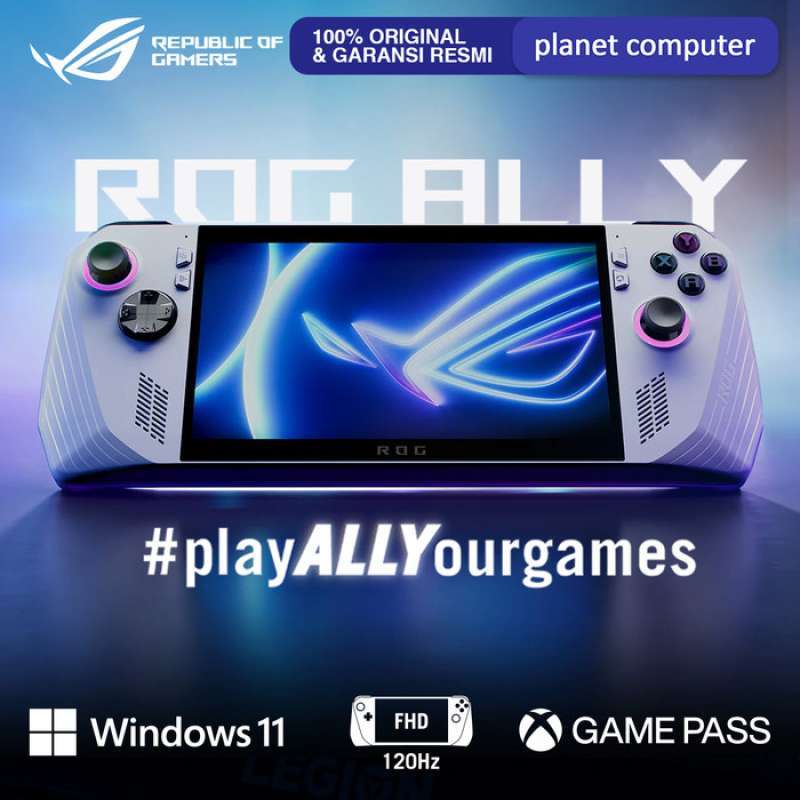 Jual Asus Rog Ally Rc71l Gaming Amd Ryzen Z1 Extreme 7-inch Fhd 120hz ...