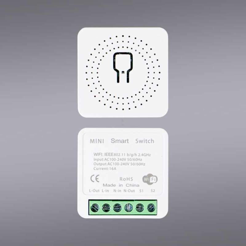 Jual Girier Mini Smart Wifi Switch 2 Way Control Module 16a Ap-smt1ch ...