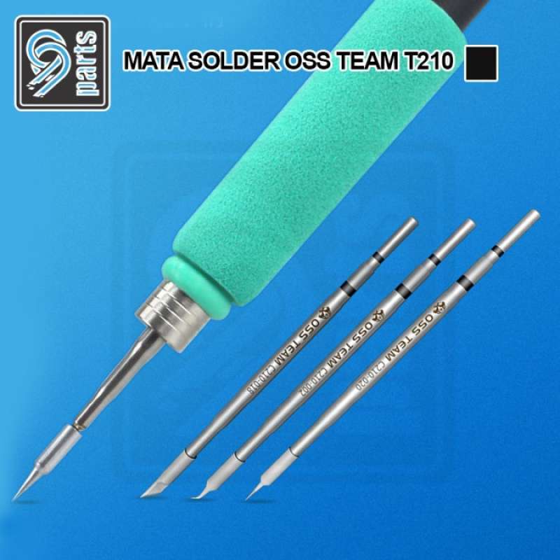 Jual Mata Solder Oss Team T210 Lurus / Bengkok / Pisau Type Mata C210 ...
