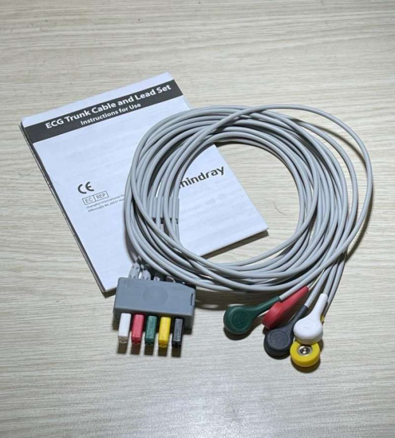 Promo Kabel Ekg Leadwire Mindray Original 5 Lead Snap Diskon 33% Di ...