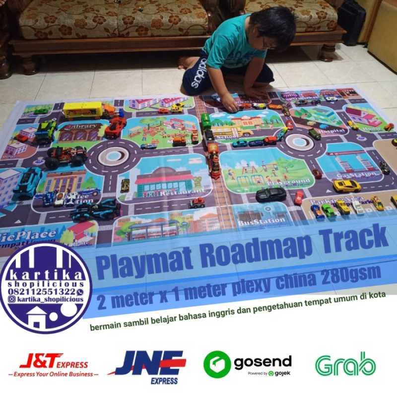 Jual Playmat Roadmat Karpet Bermain Anak Untuk Track Mobil Dan Kereta ...