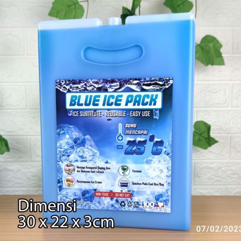 Jual Ice Pack Pendingin Asi Susu Pengganti Dry Ice Besar Jumbo Di ...