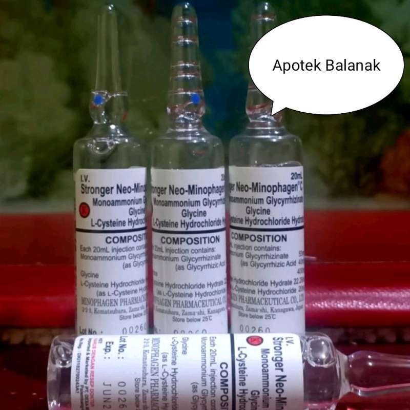 Jual Stronger/neo/minophagen/snmc/injeksi/1 Ampulan Original Di Seller ...