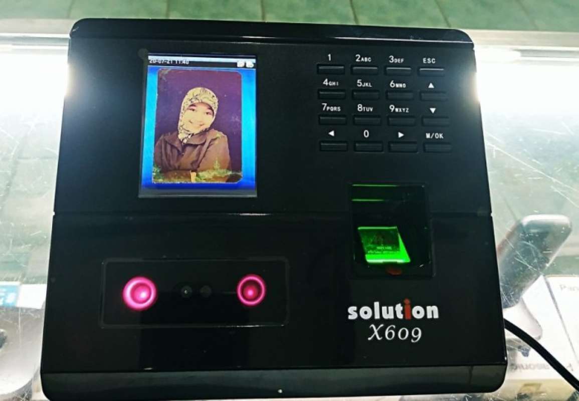 Promo 100% Produk Ori Mesin Absen Absensi Finger Print Sidik Jari Wajah Solution X-609 X609 ...