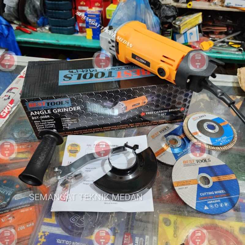 Jual Bst008r Mesin Gerinda Grenda Tangan Disc Grinder 4 Besttools Bst 008r Di Seller Semangat ...