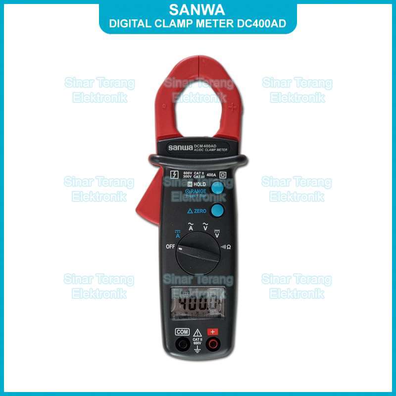 Promo Sanwa Clamp Meter Dcm400ad Original Diskon 4% Di Seller Sinar ...