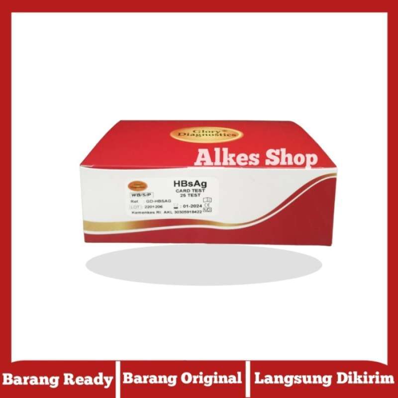 Promo Hbsag Card Test | Hepatitis B Glory Diagnostics Diskon 33% Di ...