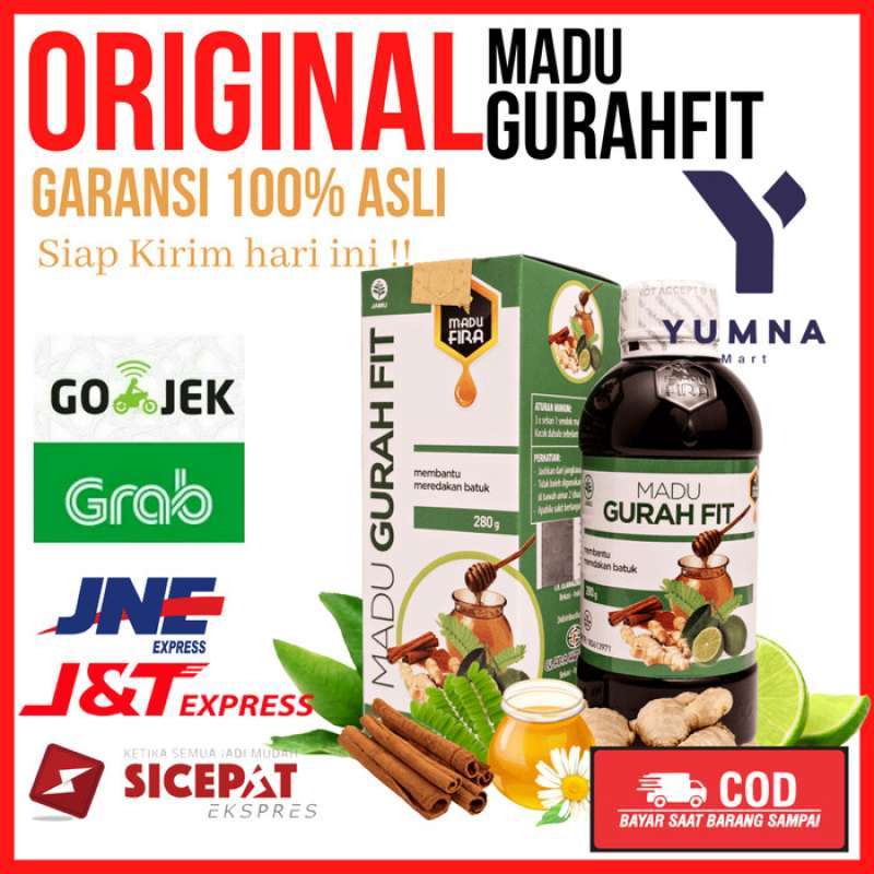 Promo Obat Terapi Batuk Pilek Asma Pernafasan Madu Gurahfit Sinusitis ...