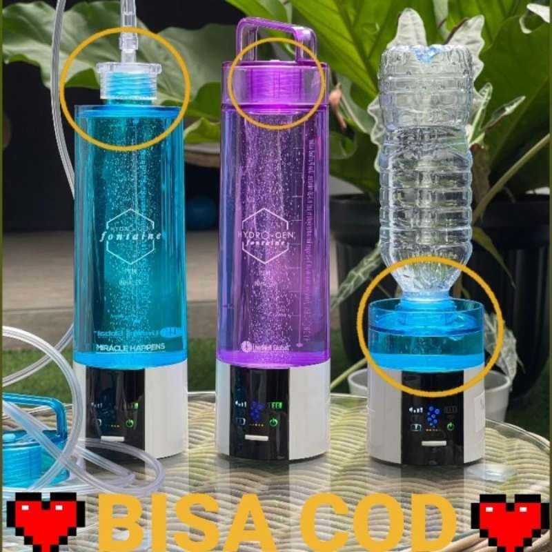 Jual Hydrogen Fontaine Pem Inhaler Lwg Botol Air Hidrogen Di Seller ...