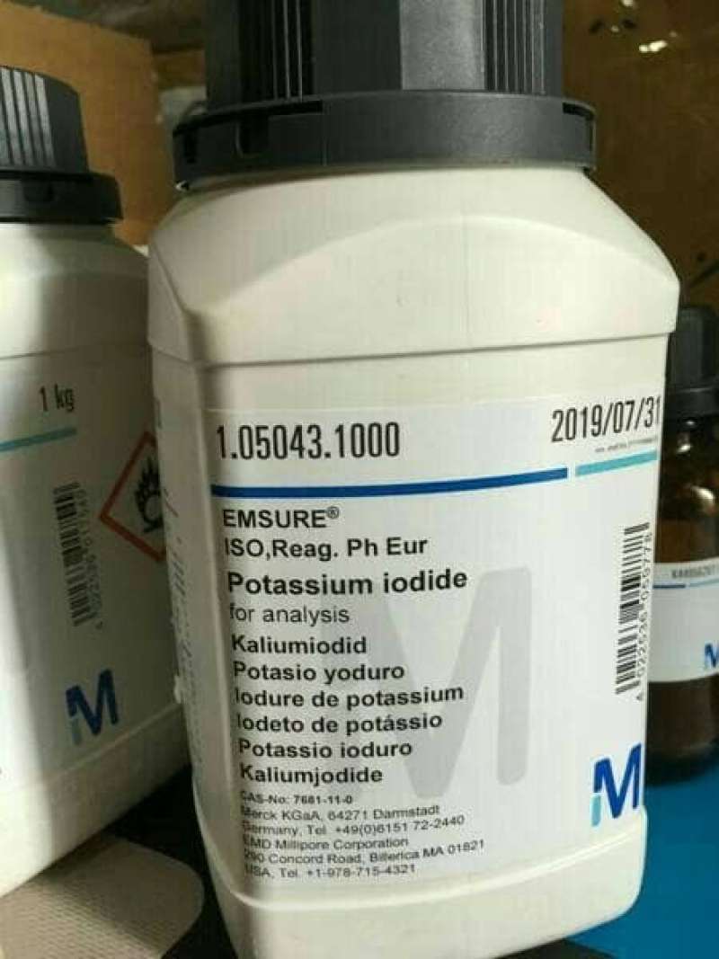 Promo Potassium Iodide 1000 Gr/merck 1.05043.1000 Diskon 33% Di Seller ...