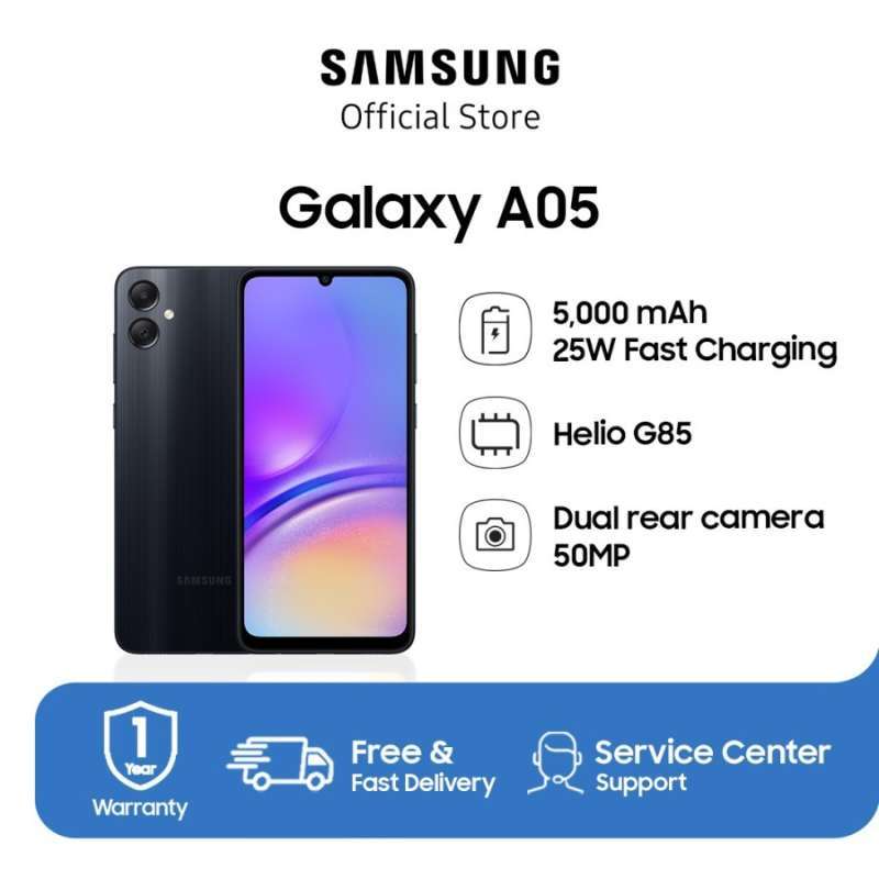 Jual Samsung Galaxy A05 (sm-a055f) - Silver 4/64gb Di Seller Wikacell ...