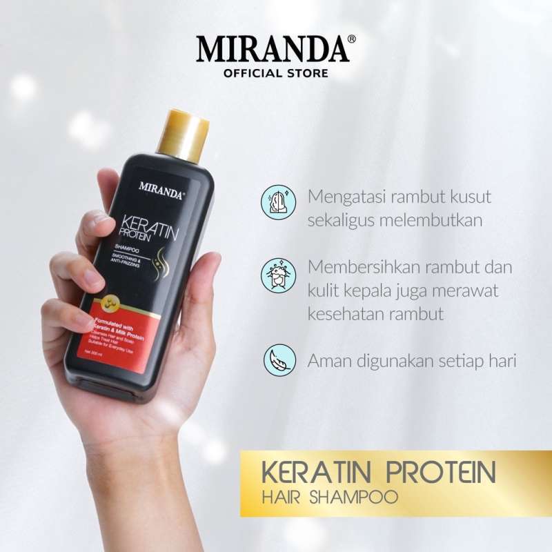 Jual Miranda Keratin Protein Series Hair Treatment Package (new Formula ...