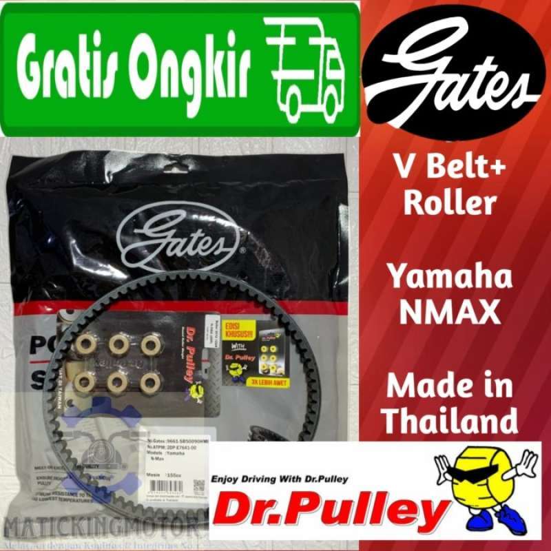 Promo V Belt Van Belt + Roller Yamaha All Variant Gates Made In ...