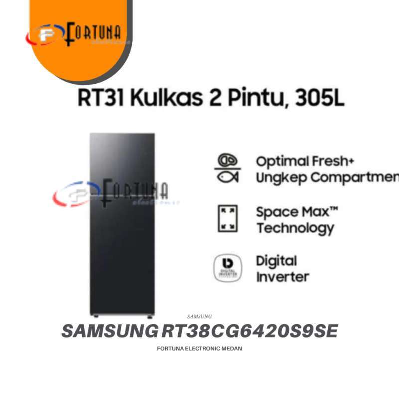 Jual Kulkas Samsung Rt38cg6420s9se Kulkas 2 Pintu W/ungkep Compartment ...