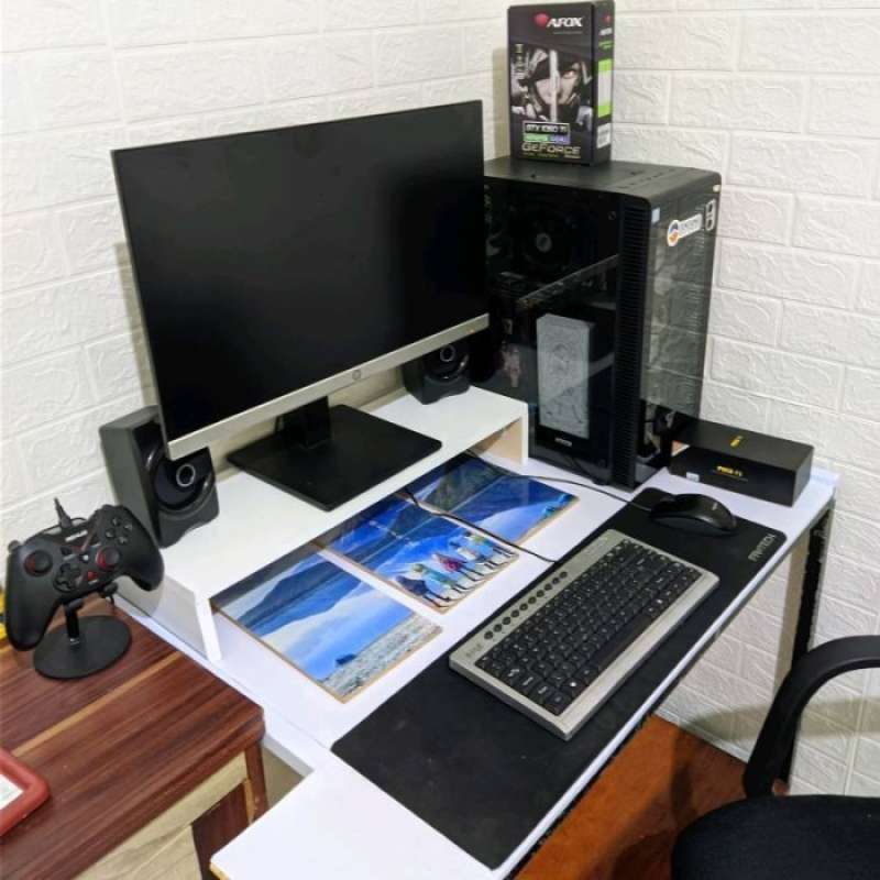 Jual Promo Monitor Stand Rak Meja Imac Dudukan Alas Laptop Pc Komputer ...