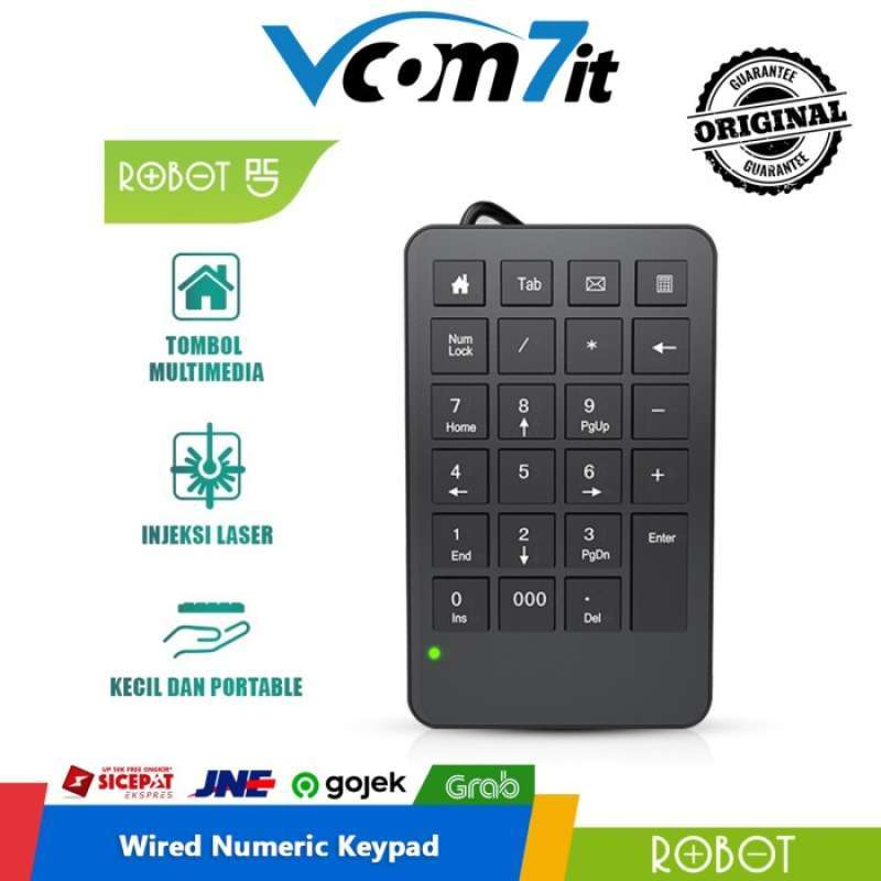 Jual Robot Numpad Keypad Angka Keyboard Numeric Rk01 Di Seller Velvet ...
