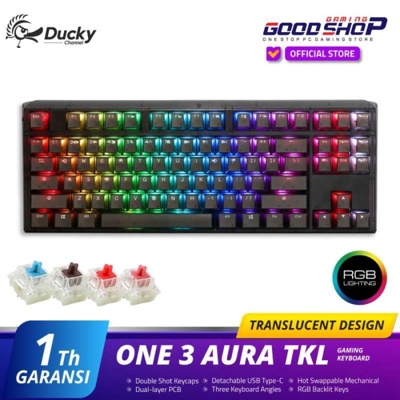 Jual Ducky One 3 Aura Tkl Rgb - Gaming Keyboard Di Seller Rukia ...