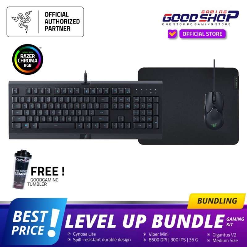 Jual Razer Level Up Bundle (viper Mini / Gigantus V2 / Cynosa Lite) Di ...