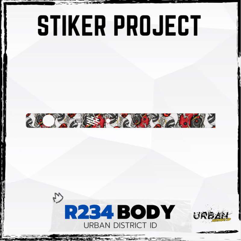 Jual Stiker Garskin Body Protector R234 Part 3 By Urban District ...