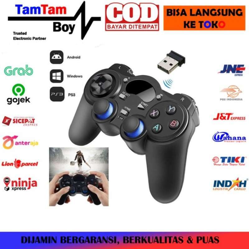 Jual Gamepad Stick Joystick 2 4ghz Wireless Controller Android Pc Plus