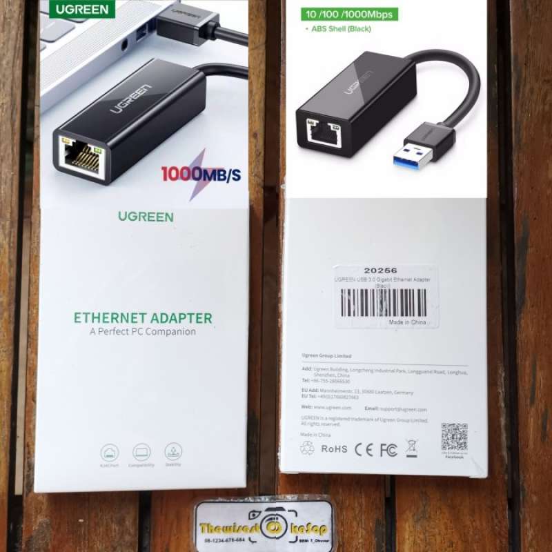 Jual Ugreen Ethernet To Usb 3.0 To Gigabit Usb To Rj45 Lan Ethernet ...