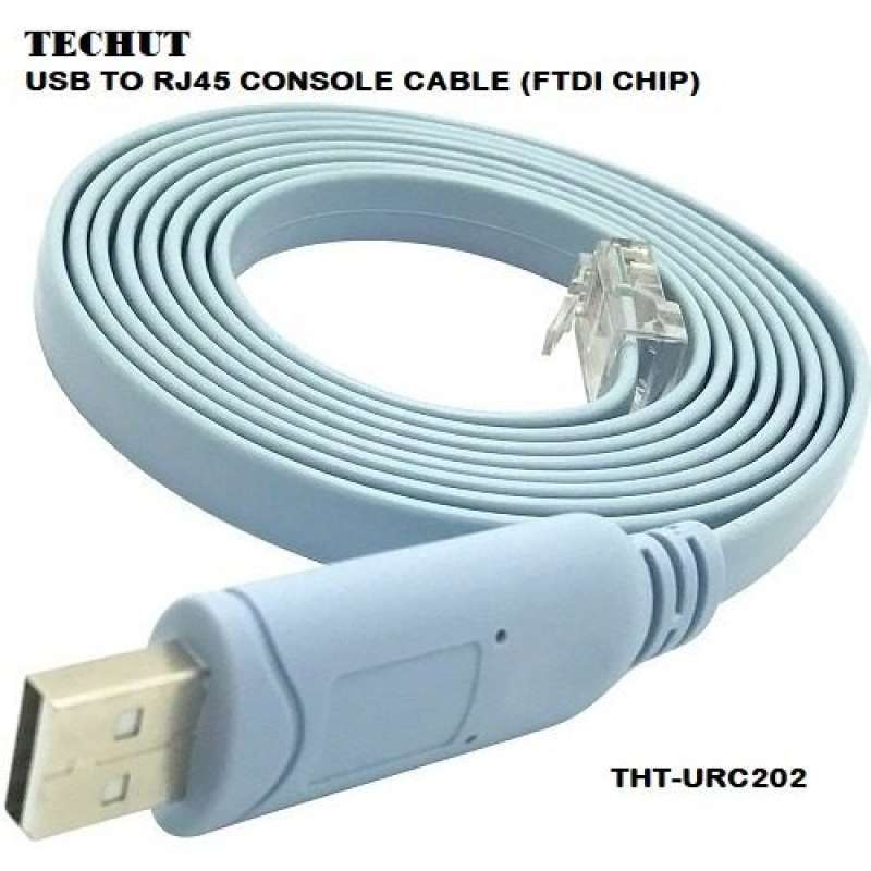 Jual Kabel Console Cisco Usb To Lan Rj45 Usb Male To Rj45 Male 1.8 ...