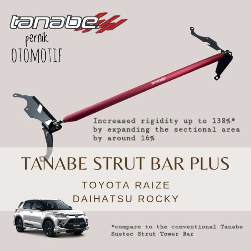 Promo Strut Bar Tanabe Toyota Raize Ori Japan Diskon 33% Di Seller ...
