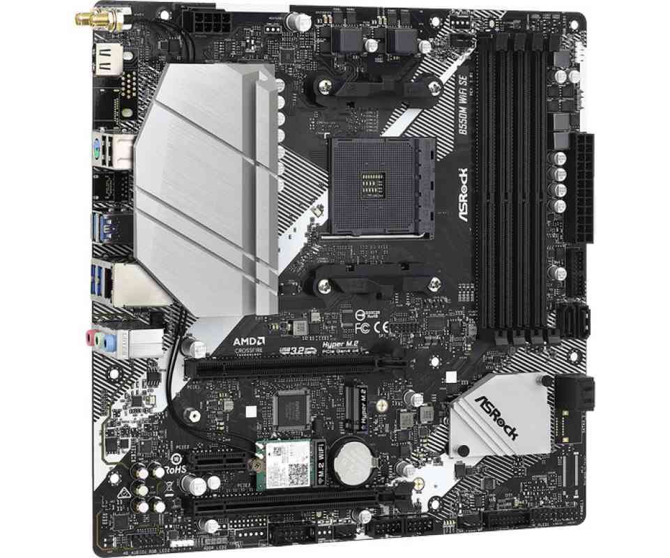 Jual Asrock B550m Wifi Se Socket Am4 Ryzen Amd Motherboard Di Seller ...
