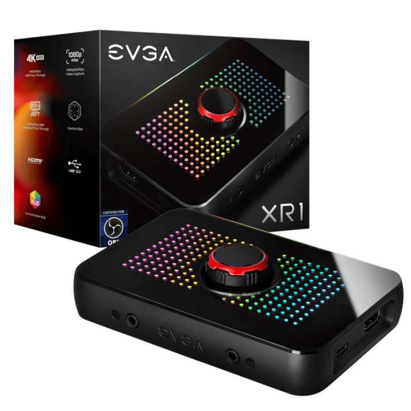 Jual Evga Xr1 External Capture Card Usb 3.0 4k Pass Through Argb Di ...
