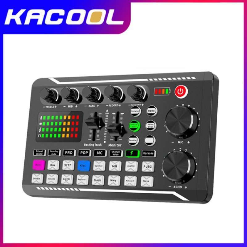 Jual Soundcard F998/v8s/v8 Live Sound Card Karaoke Audio Sound Card ...