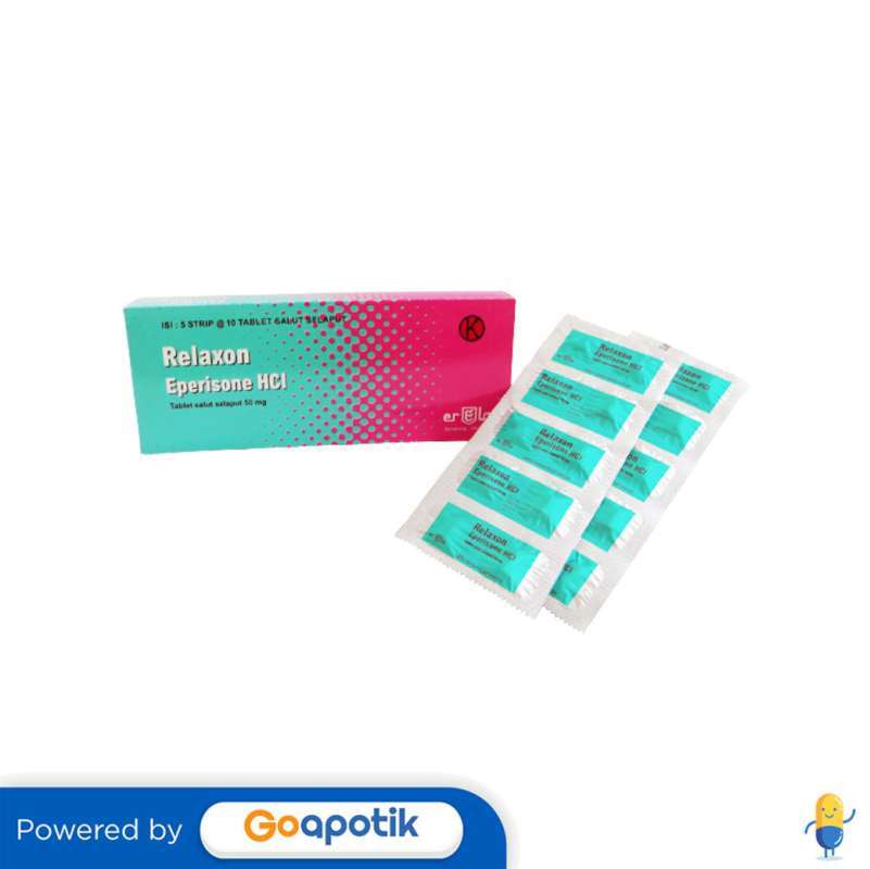 Jual Relaxon 50 Mg Box 50 Tablet Di Seller Apotek Aji Manjur - Nglopang ...