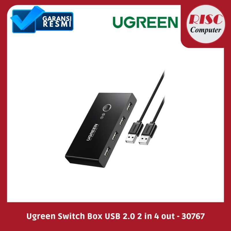 Jual Ugreen Sharing Switch Box 2in 4out Usb 2.0 - 30767 Di Seller Risc Computer Official Store ...