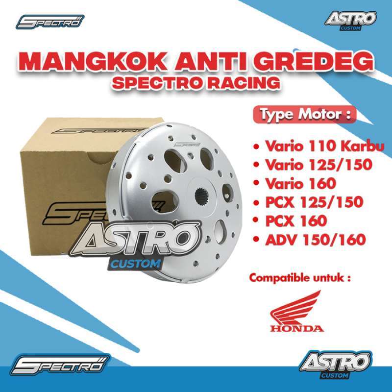 Promo Promo - Mangkok Kampas Ganda Vario 150 Vario 125 Pcx 150 Solusi Gredeg Astro Diskon 50% Di ...