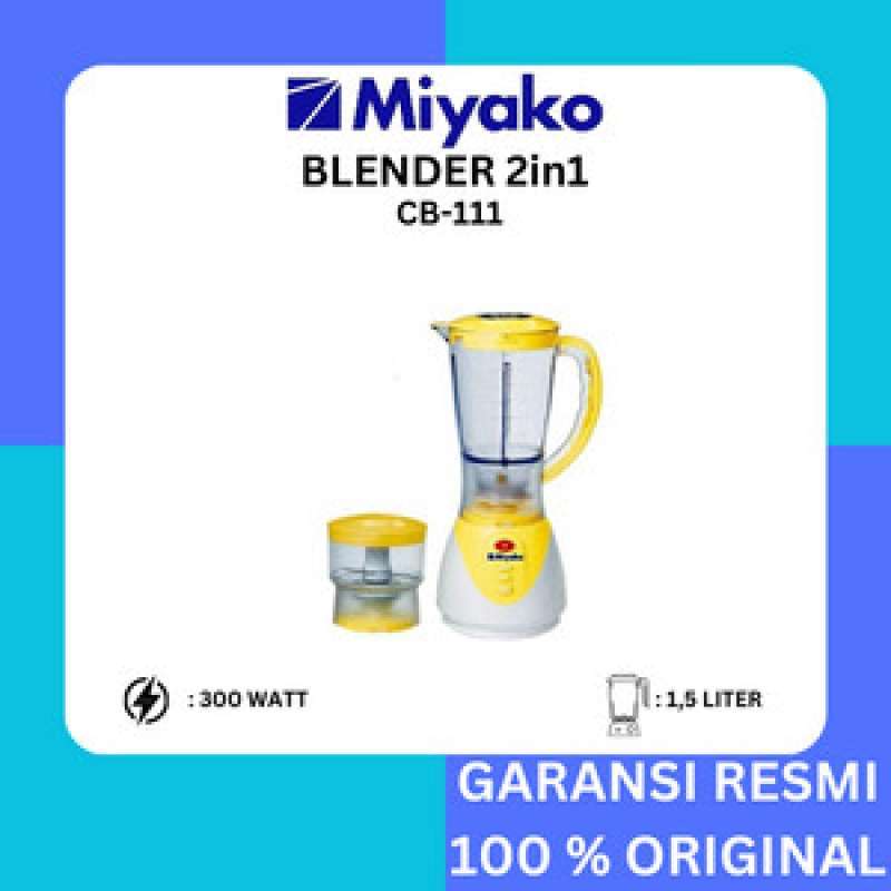 Promo Miyako:blender Miyako Chopper Ch-511-ply/1,5 Liter Diskon 50% Di ...