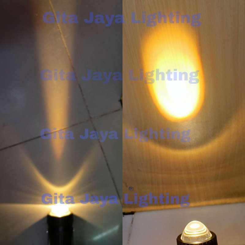 Promo Lampu Taman Led Kaca Cembung 15 Watt Sorot Spotlight 220 Volt ...