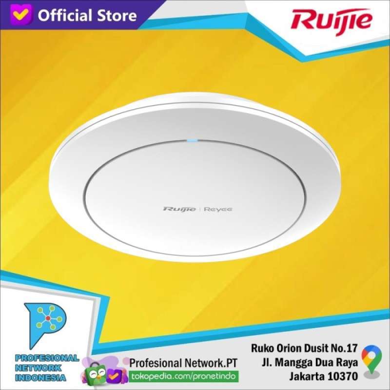 Jual Ruijie Rg-rap2266 Reyee Wi-fi 6 Ax3000 Indoor Ceiling-mount Ap Di ...