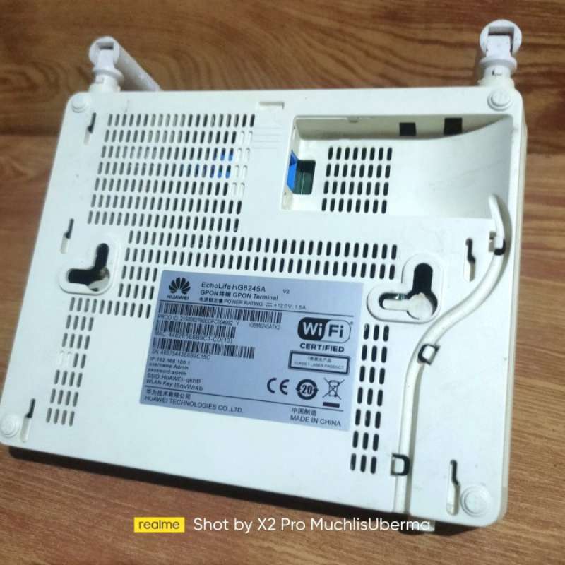 Jual Huawei Echolife Hg8245a Ont Gpon Biru Fiber Optic Modem Router Di ...