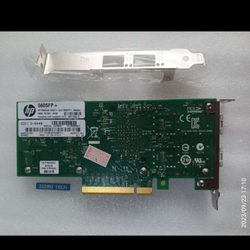 Jual Intel X520 Da2 10g Dual Port Sfp+ 10gbe Sfp Adapter Hp 560sfp ...