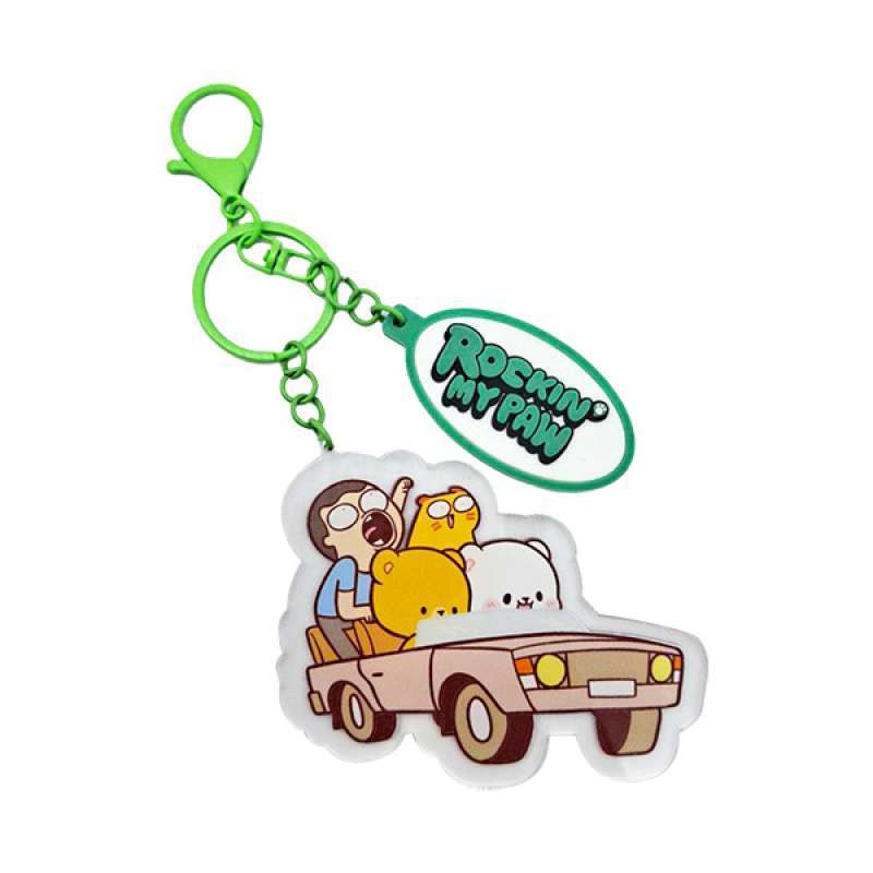 Jual Acrylic Keychain Tahilalats X Milk Mocha Bear - Car & Rockin My ...