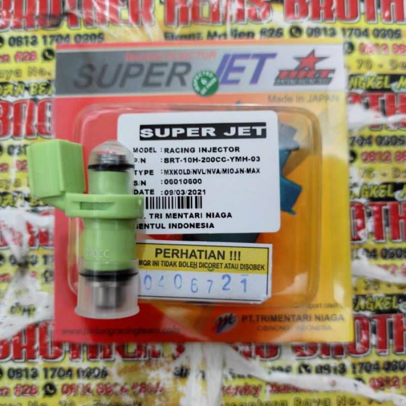 Promo Injektor Brt Nmax Aerox Nvl Nva R15 Mio J 10 Hole 200cc Diskon 33 ...