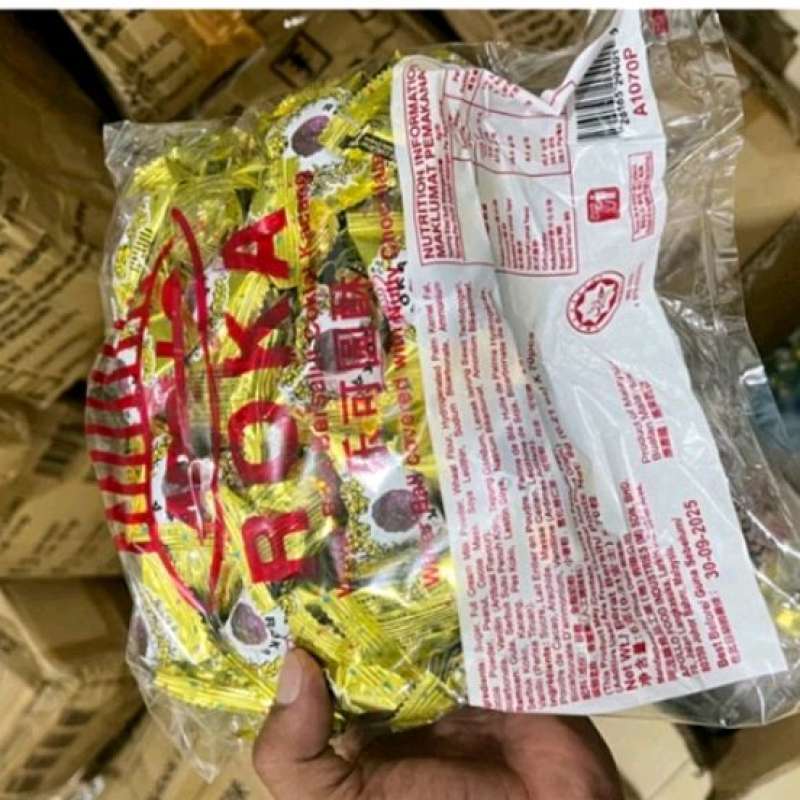 Jual Apollo Roka Wafer Ball Isi 50 Dan 70 Pcs | Roka Chocolate ...